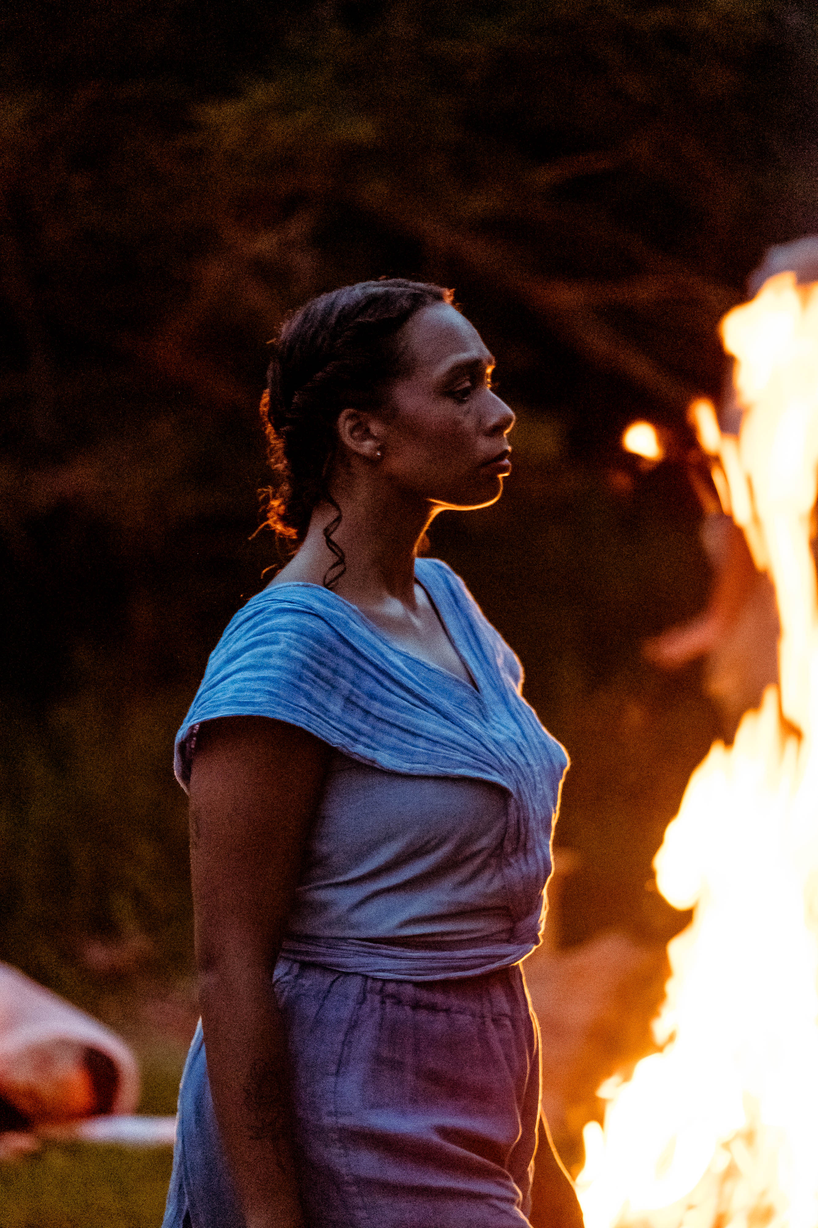 ANTIGONE: Spellbinding, Ancient Tale Brought to Life Around a Blazing ...